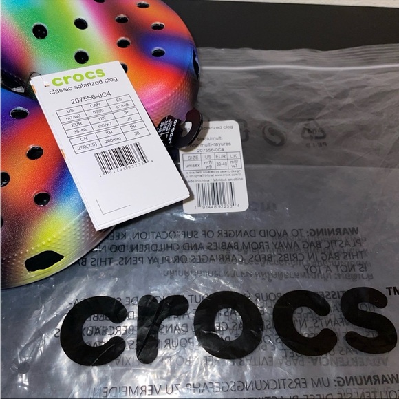 CROCS | Shoes | Crocs Classic Marble Swirl Solarized Clog | Poshmark